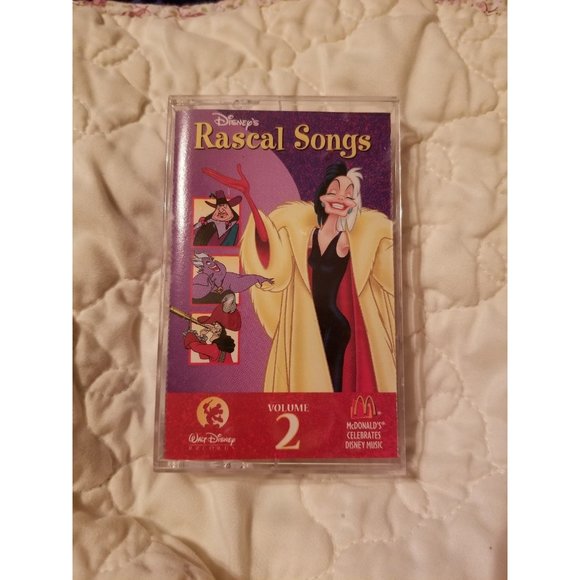 Walt Disney Records | Media | Disney Rascal Songs 9s Cassette | Poshmark